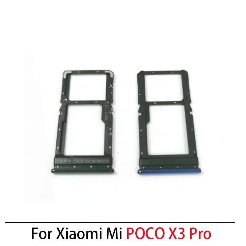 10PCS For Xiaomi Mi POCO M3 X3 Pro NFC GT SIM Card Tray Holder Slot ...