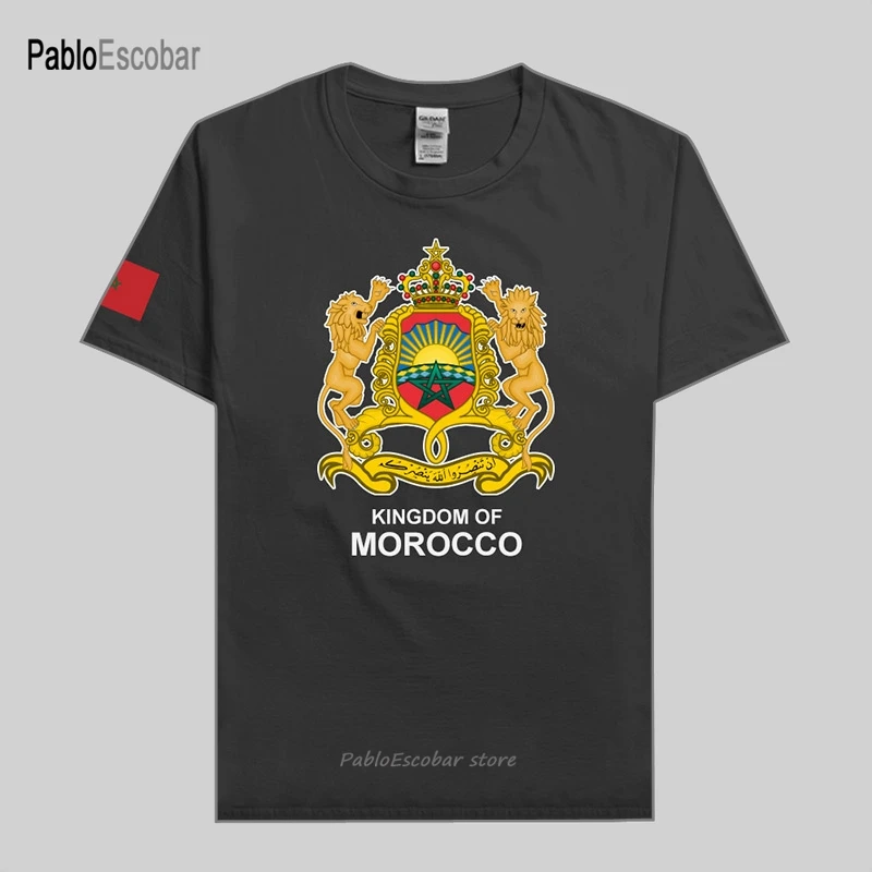 T-shirt-homme-du-maroc-du-royaume-occidental-v-tement-de-sport-de-l ...