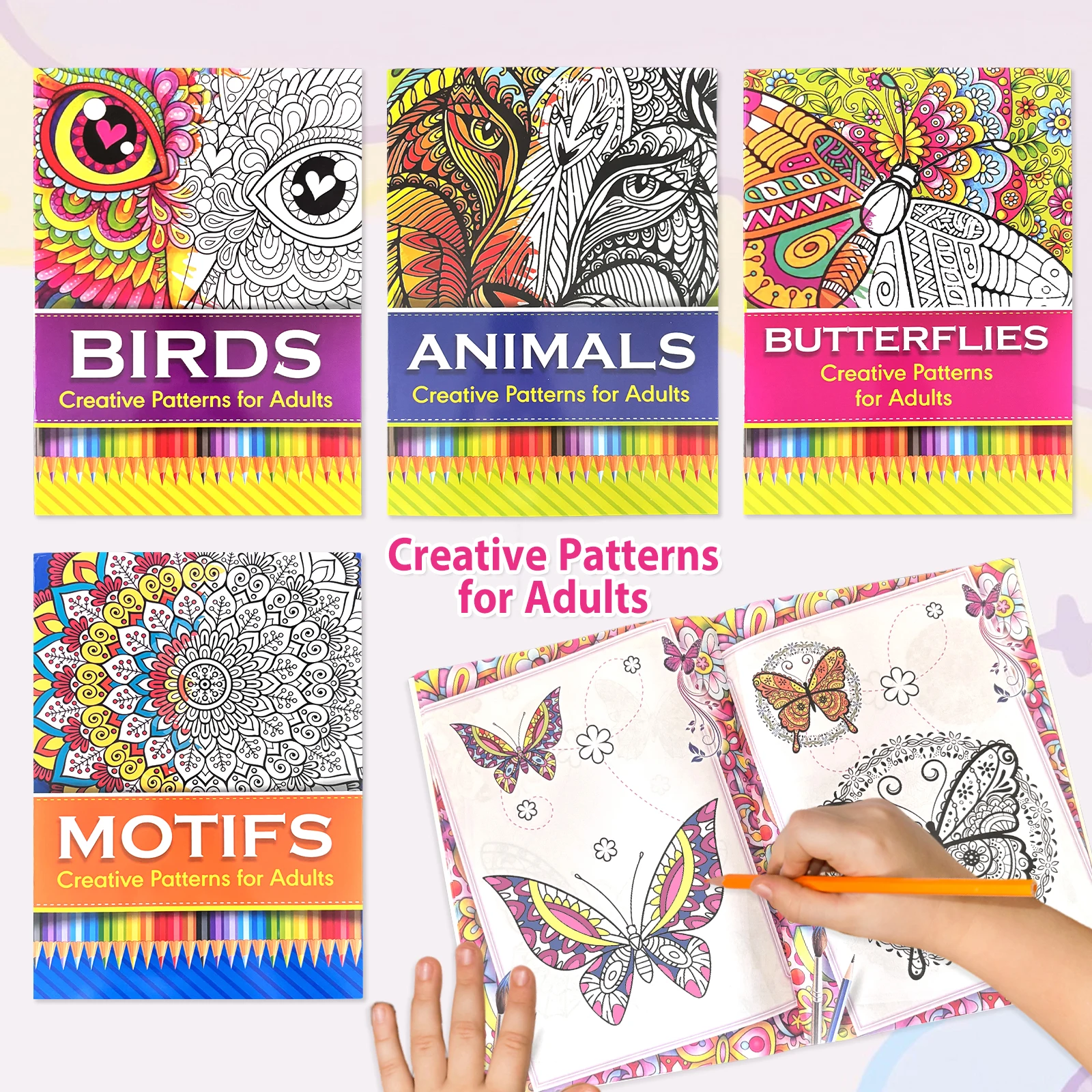 Adult-Advanced-Coloring-Book-Creative-Patterns-Colorful-Coloring-Book ...