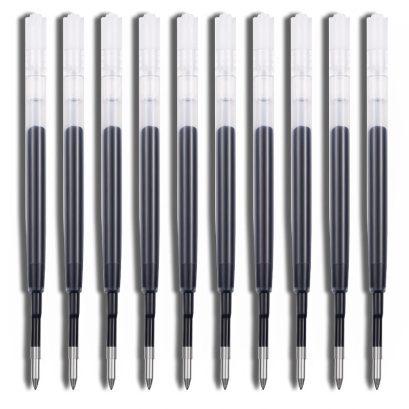 Blue/Black Gel Pens Refills for Retractable Pen Quick Dry 0.5mm/0.7mm ...