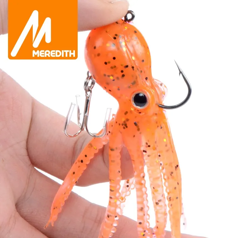 MEREDITH-Built-in-Counterweight-Fishing-Lure-23g-9cm-Long-Tail-Soft ...