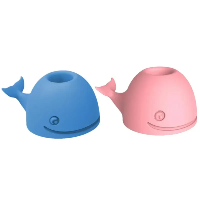 Creative-Whale-Toothbrush-Holder-Silicone-Kids-Toothbrush-Holder-Little ...