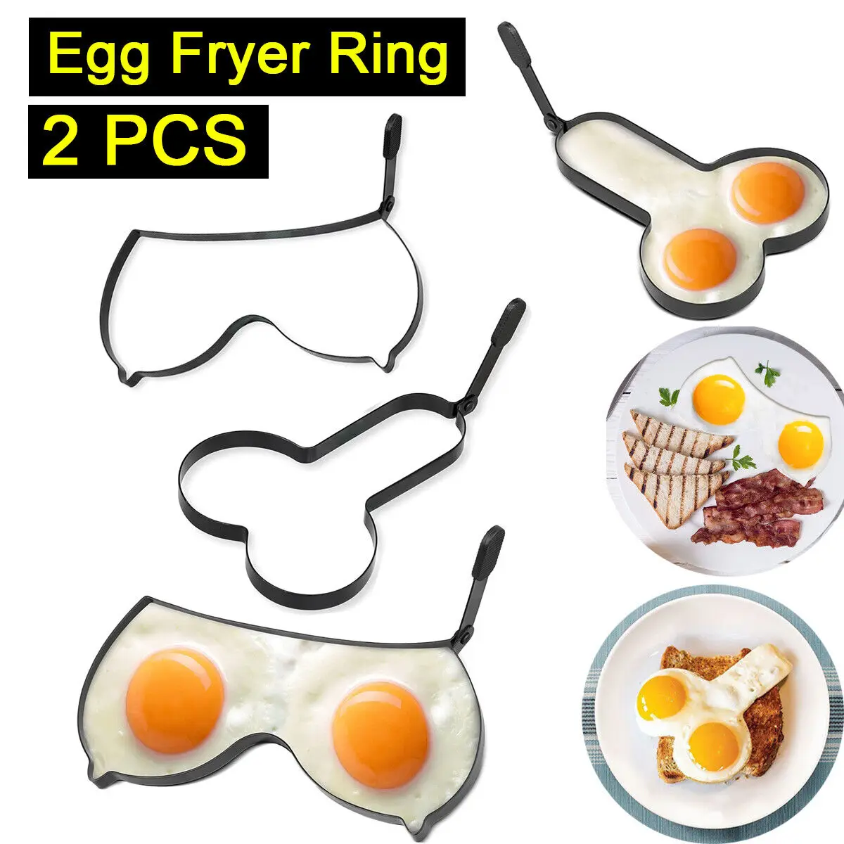 2pcs-Stainless-Steel-Fried-Egg-Pancake-Shaper-Omelette-Mold-Mould ...
