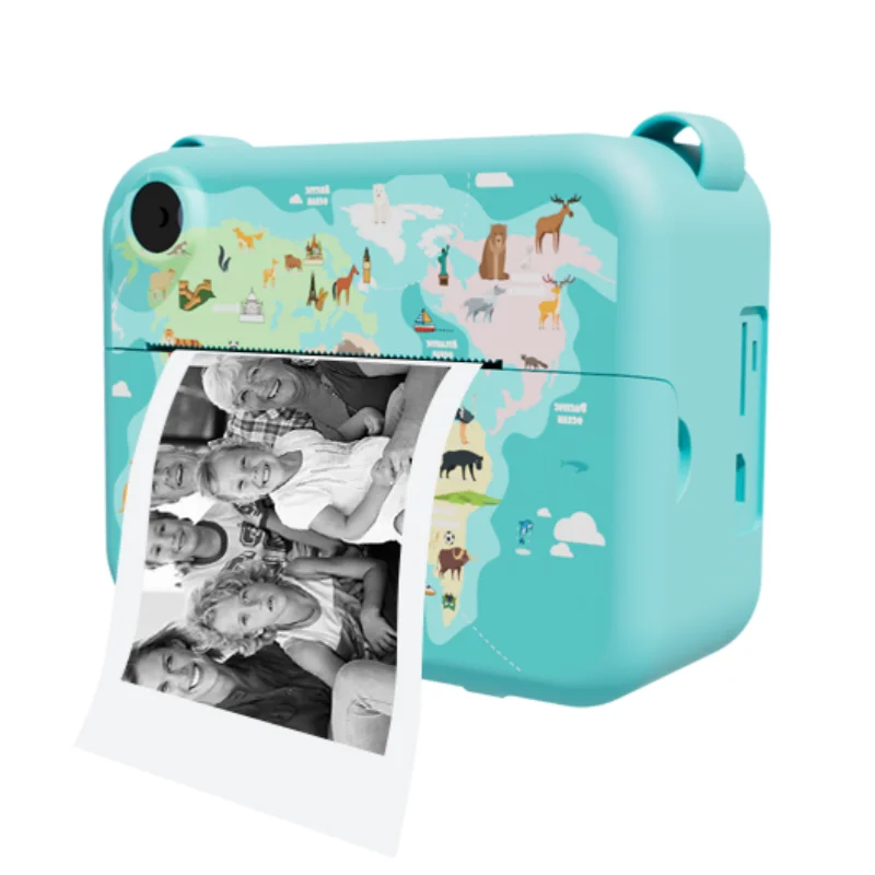 Digital-Children-Camera-For-Photography-Mini-Printer-Portable-Thermal ...