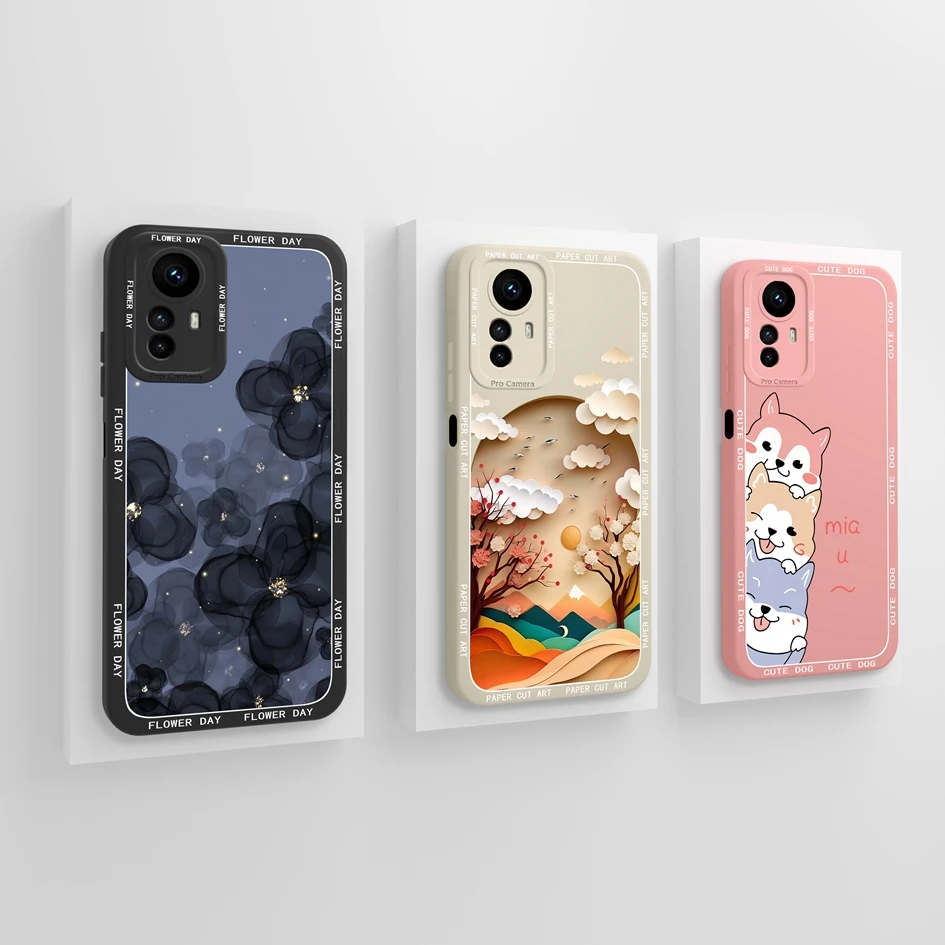 For-Xiaomi-Redmi-Note-12S-4G-Case-Cover-Cute-Fashion-Shockproof-Cartoon ...