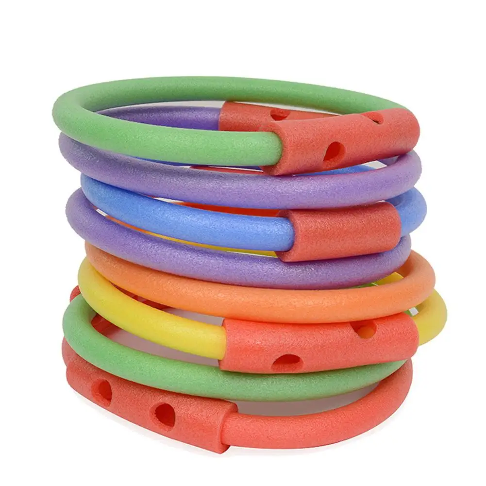 Flexible Colorful Solid Foam Pool Noodles Swimming Water Float Aid ...