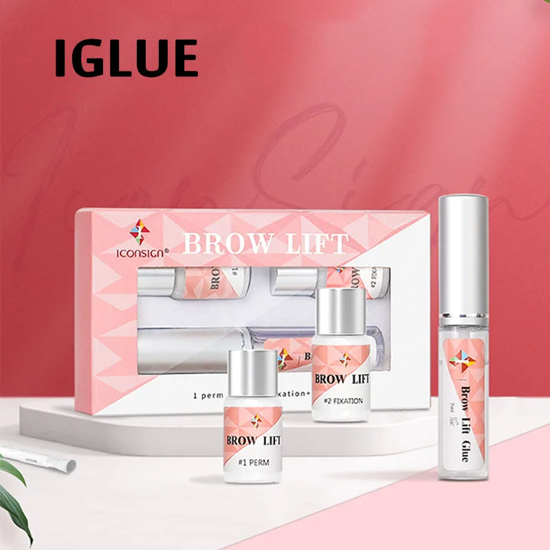 IGLUE-Extensión de pestañas ICONSIGN de alta calidad, Kit de ...