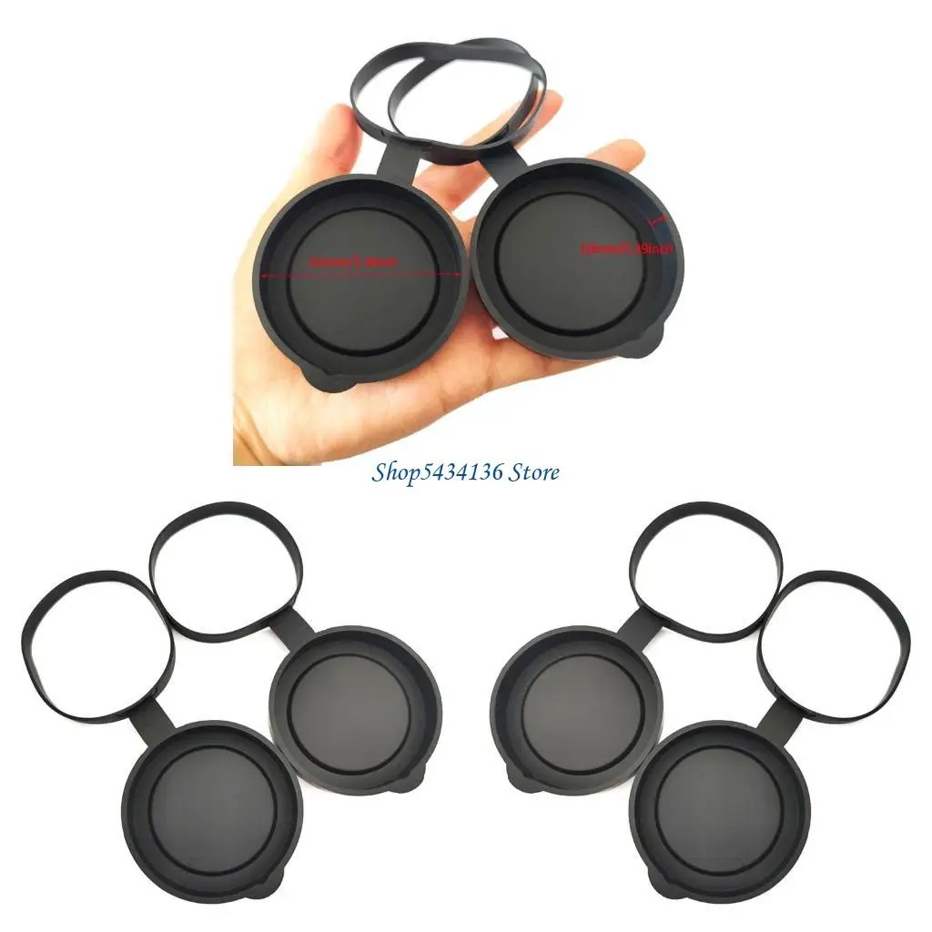 H7ED Binocular/Monocular Objective Lens Caps Eye Guard Caps 52-55mm/61 ...