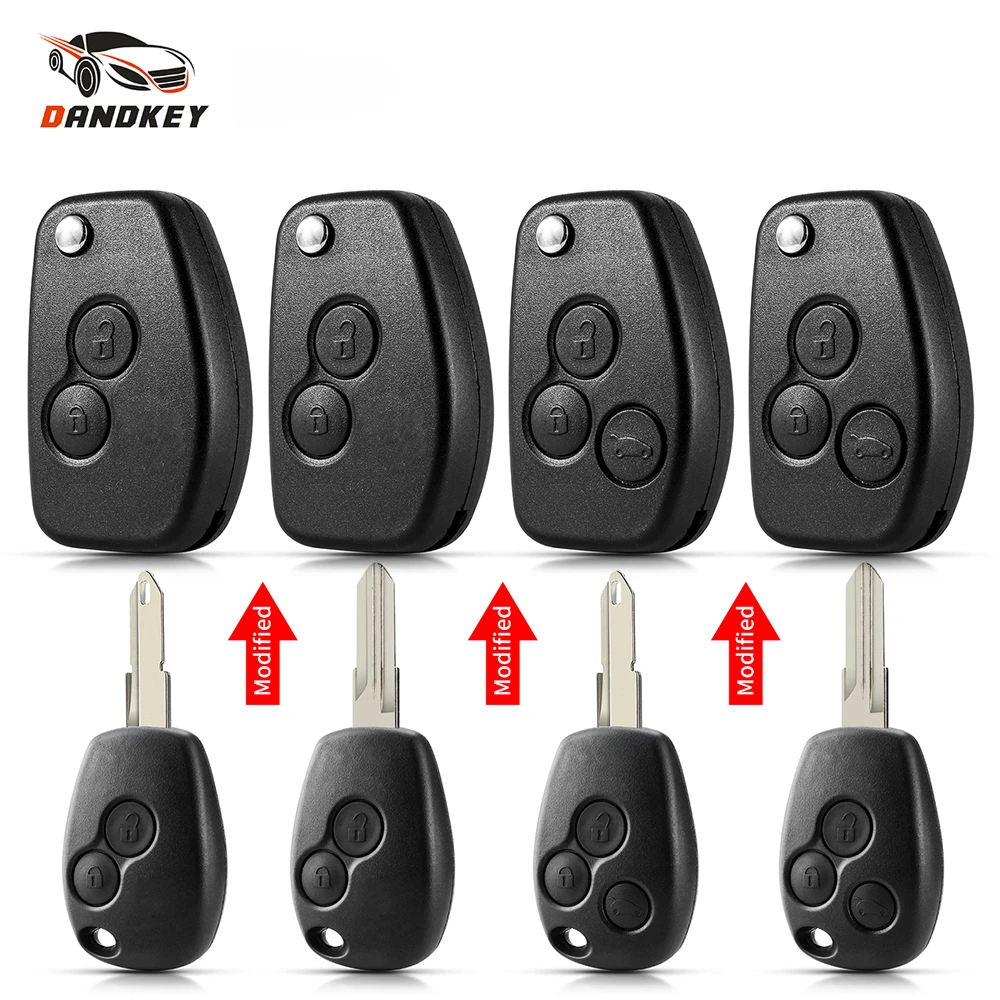 KEYYOU-Modified-Key-For-Renault-Duster-Logan-Fluence-Clio-Kangoo ...