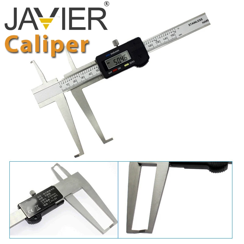 Stainless-Steel-Caliper-Double-Inner-Groove-Digital-Display-Caliper ...