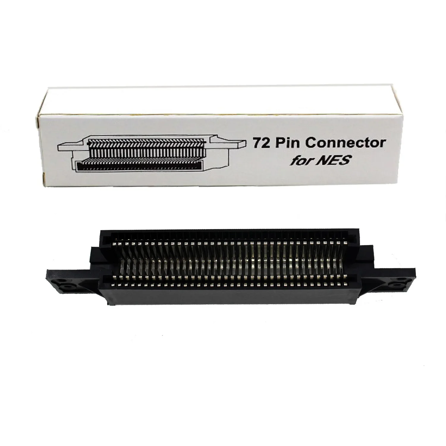 Game Cartridge card Slot Connector 72 Pin for Entertainment System for ...