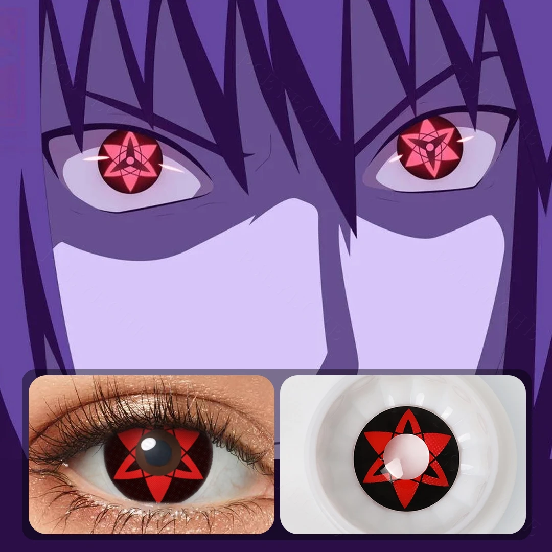 Sasuke Uchiha Eternal Mangekyou Sharingan Contact Lenses
