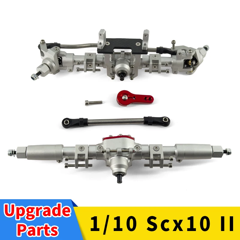 axial-scx10-ii-2-upgrades-Parts-Metallic-Body-Straight-Front-And-Rear ...