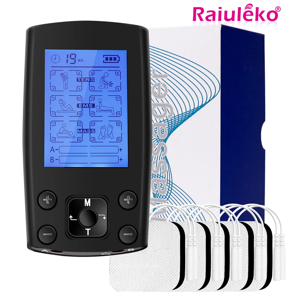 24-Modes-TENS-Machine-Therapy-Device-Pulse-Nerve-Muscle-Stimulator ...