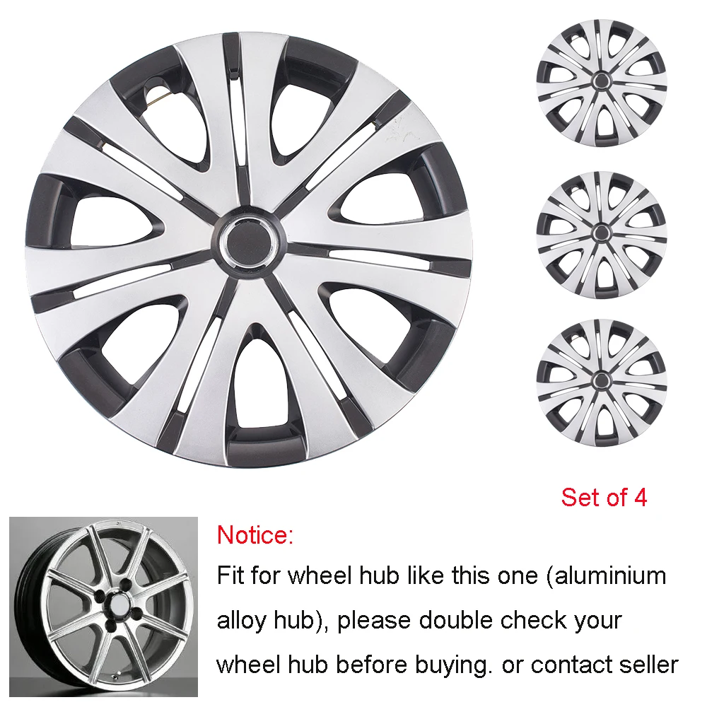 4pcs-set-16-inch-Car-Wheel-Trims-Covers-Car-Wheel-Center-Cap-Decorative ...