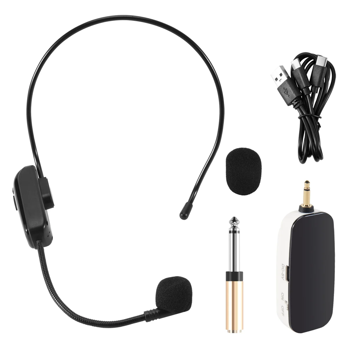 New-2-in-1-Handheld-UHF-Wireless-Microphone-Professional-Head-Wear-Mic ...