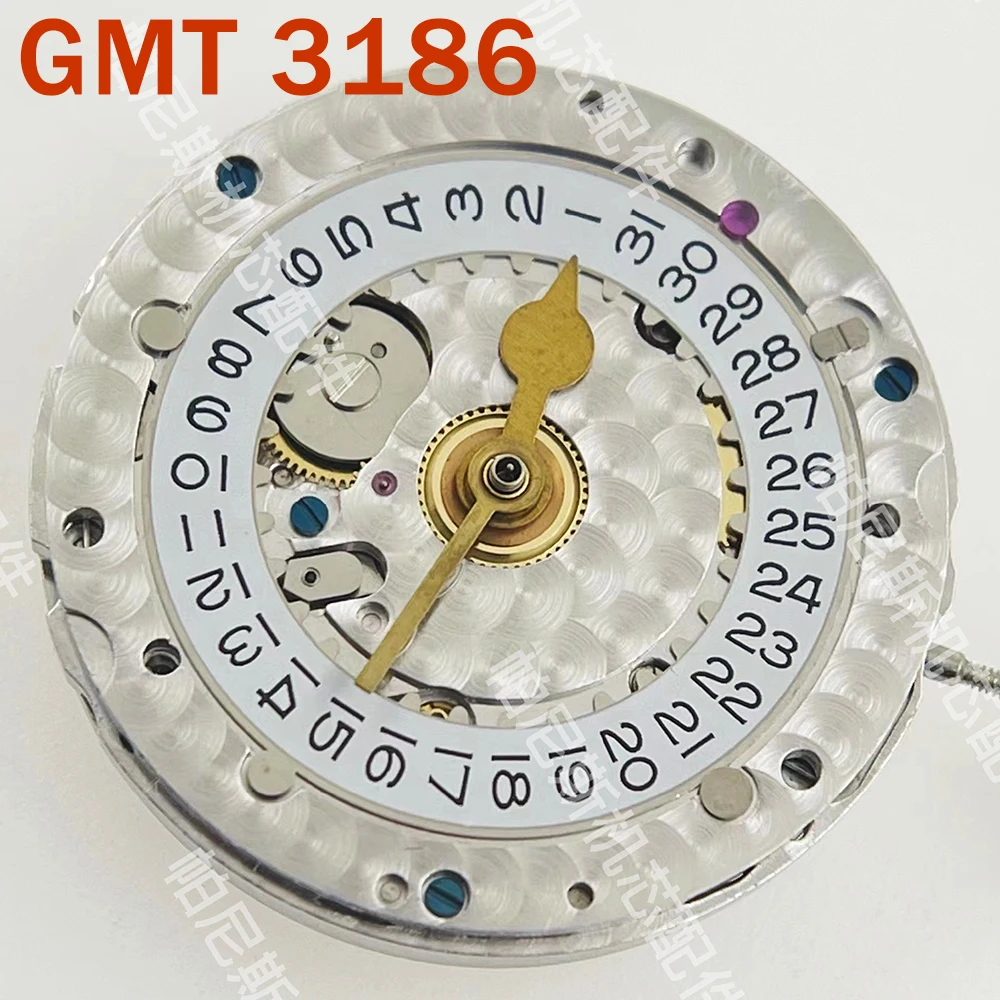 High-Accuracy-3186-Mechanical-Movement-GMT-Four-Hands-Blue-Balance ...
