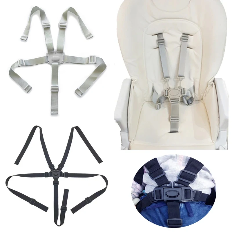 Baby-Universal-5-Point-Harness-High-Chair-Safe-Belt-Seat-Belts-for ...