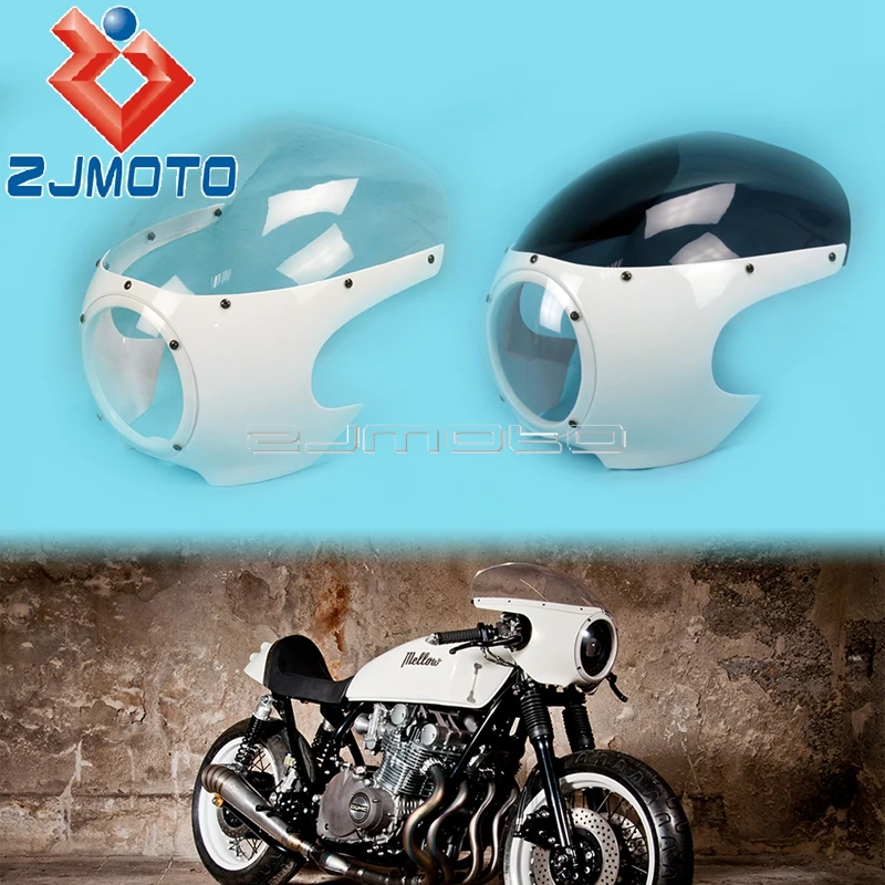 Carenado-cl-sico-personalizado-Vintage-Cafe-Racer-5-3-4-Faro-carenado ...