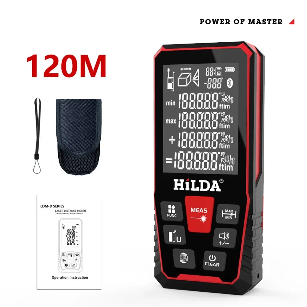 Digital-Laser-Rangefinder-Portable-Laser-Distance-Meter-Backlit-LCD ...