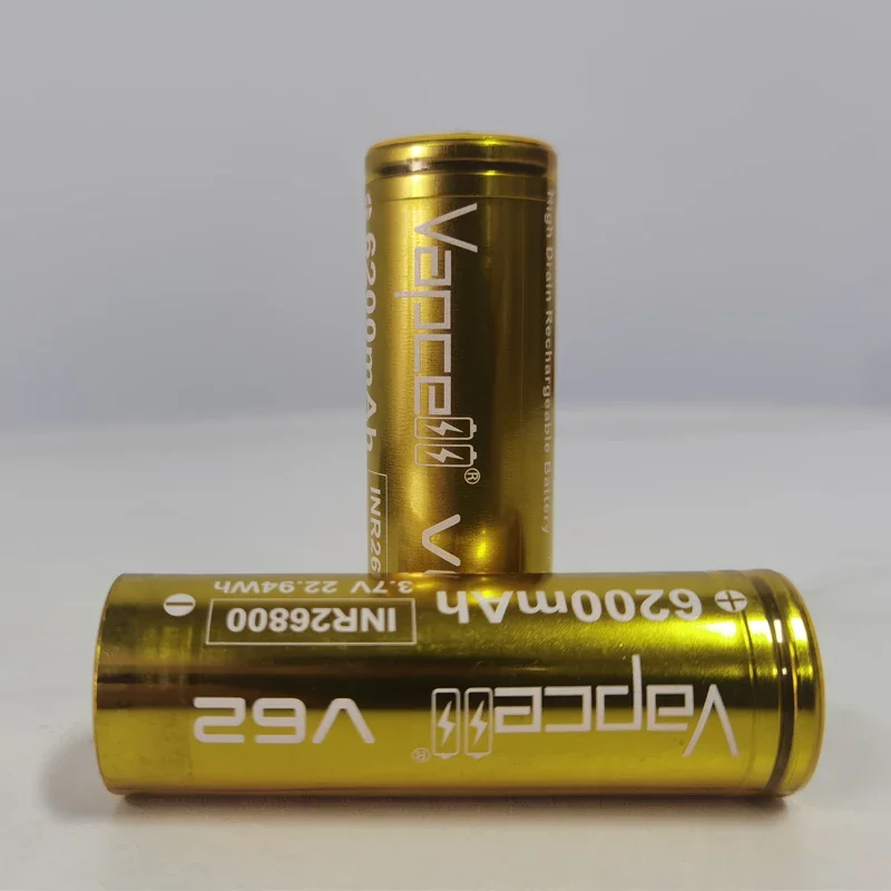 Vapcell-V62-6200mah-Battery-INR26800-26800-Rechargable-Batteries-3-7v ...