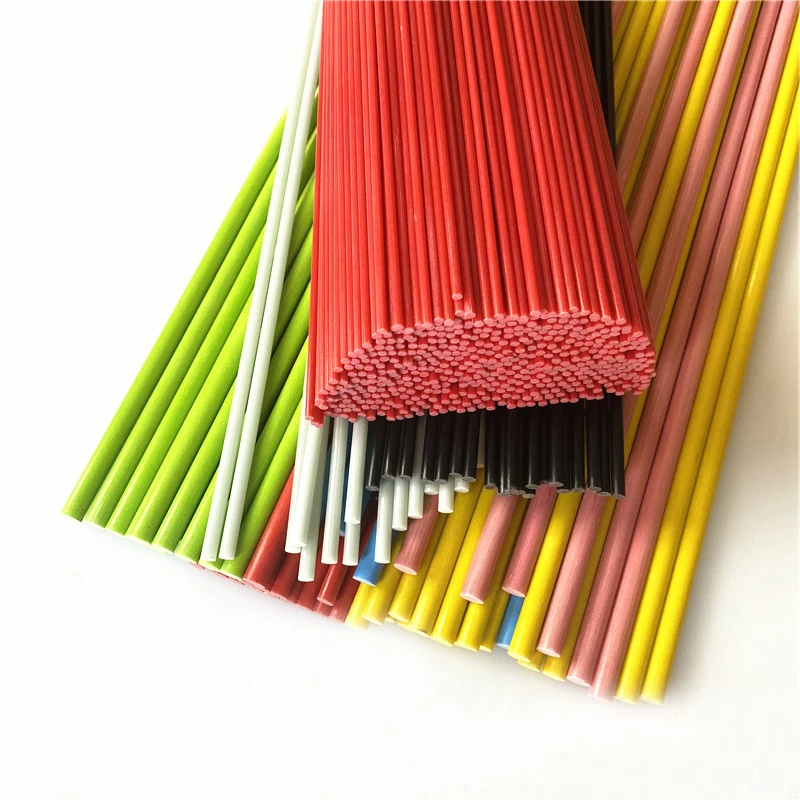 2-10PC-Red-Glass-Fiber-Rod-1-15mm-Insulation-and-High-Temperature ...