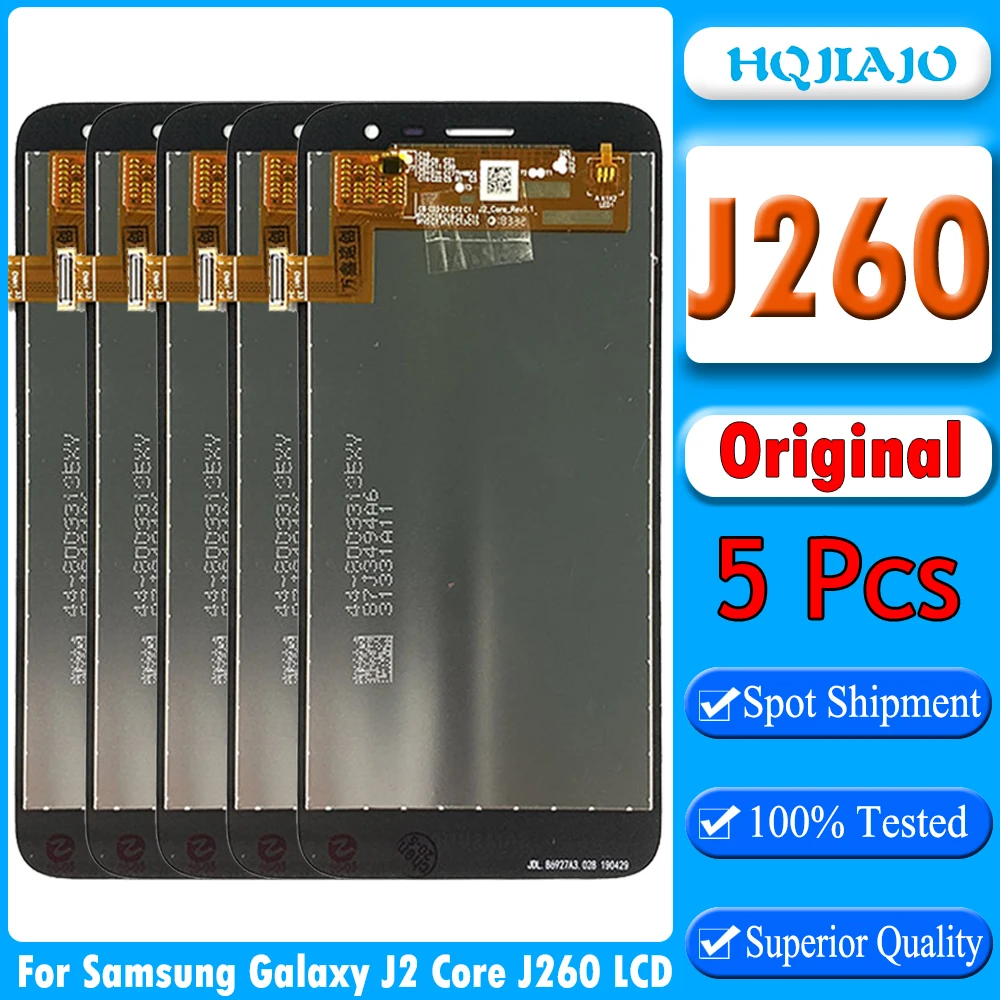 5pcs Original For Samsung Galaxy J2 Core J260 Lcd Display Screen For ...