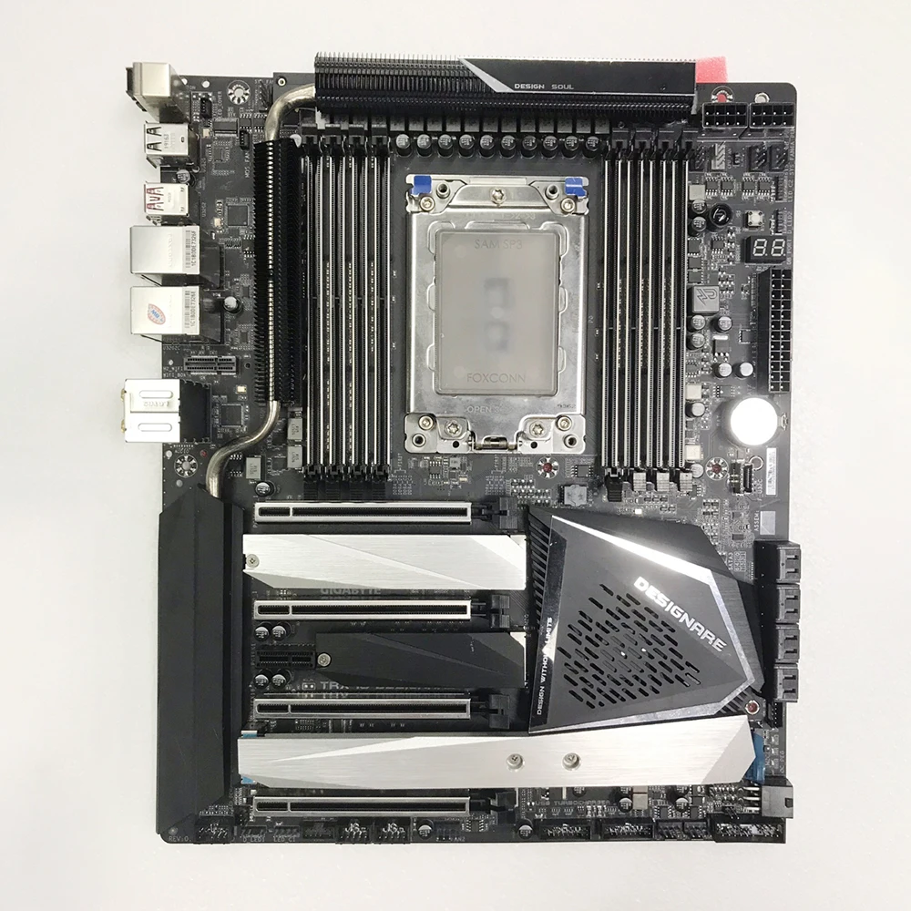 Trx40 designare 8 * ddr4 suporte xmp 256gb 8 * sata 3.0 XL-ATX placa-mãe