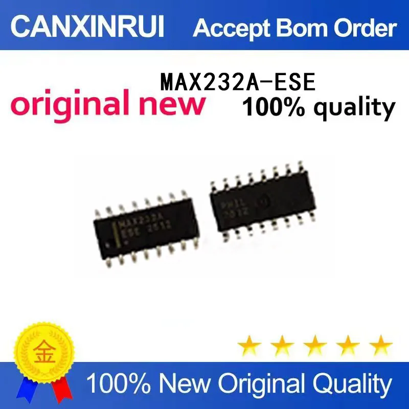 (5-100 Pieces)Brand new original MAX232A-ESE MAX232A SOP16 spot chip IC ...