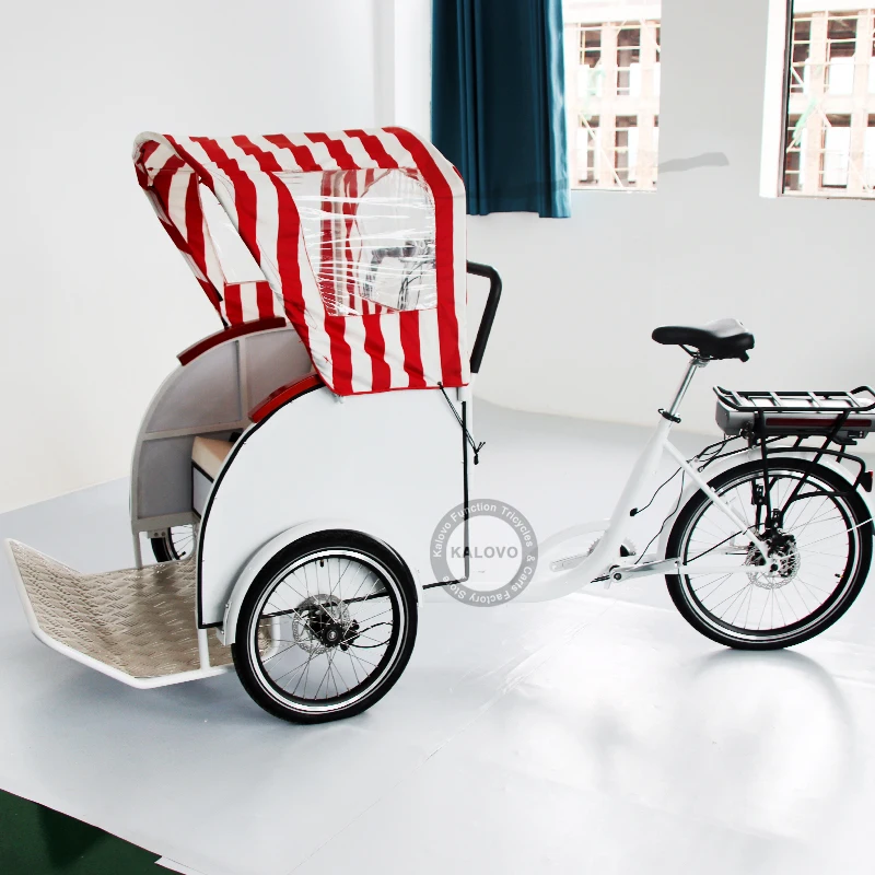 7-Speeds-Pedal-E-Pedicab-Rickshaw-Front-Loading-Three-Wheels-Dutch ...
