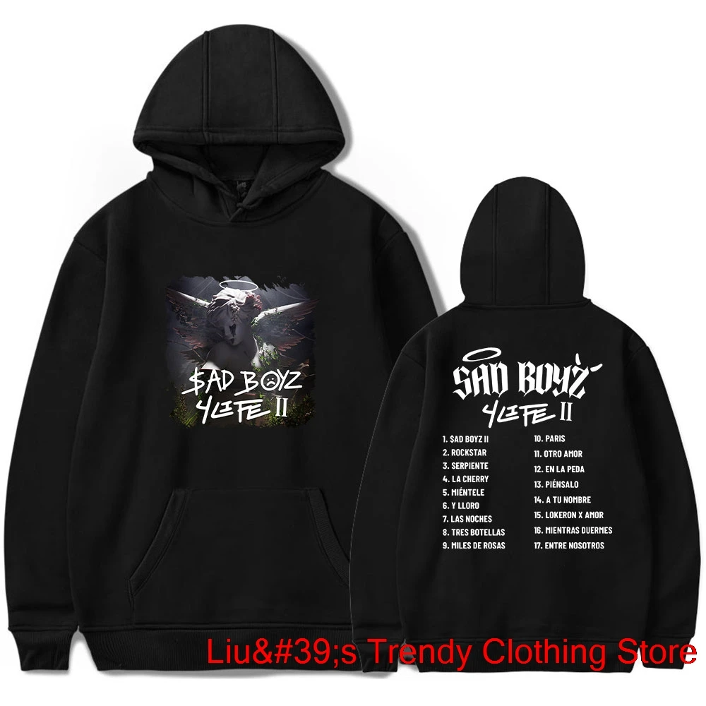 Junior-H-Tour-Hoodies-Sad-Boyz-4-Life-Album-Merch-Print-Unisex-Fashion ...