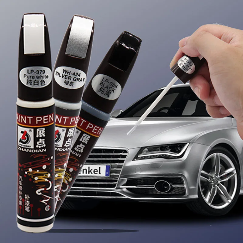 New-Car-Universal-Touch-Up-Paint-Pen-Body-Scratch-Repair-Fluid-Black ...