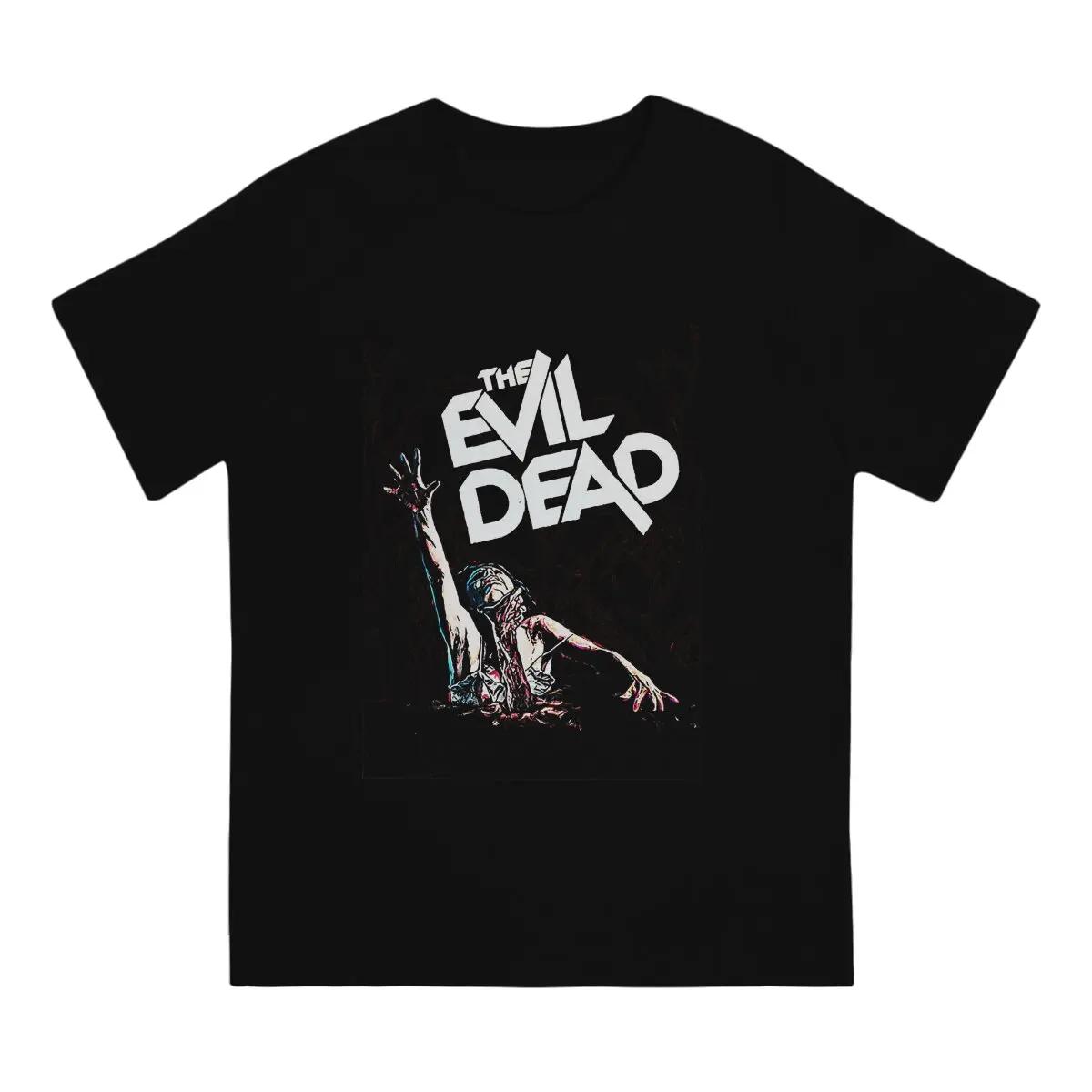 Men-T-Shirts-Evil-Dead-Funny-Cotton-Tees-Short-Sleeve-Scary-Horror-T ...