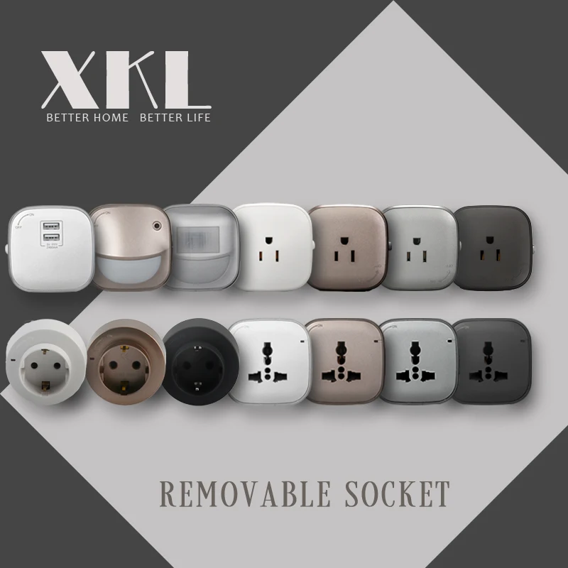 XKL-Premium-Movable-Socket-For-Power-Track-Universal-EU-US-Dual-USB-LED ...