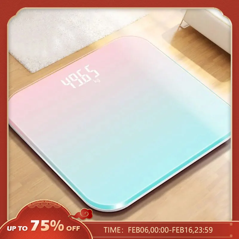 Gradient-Color-Intelligent-LCD-Electronic-Scale-Digital-Display-Glass ...