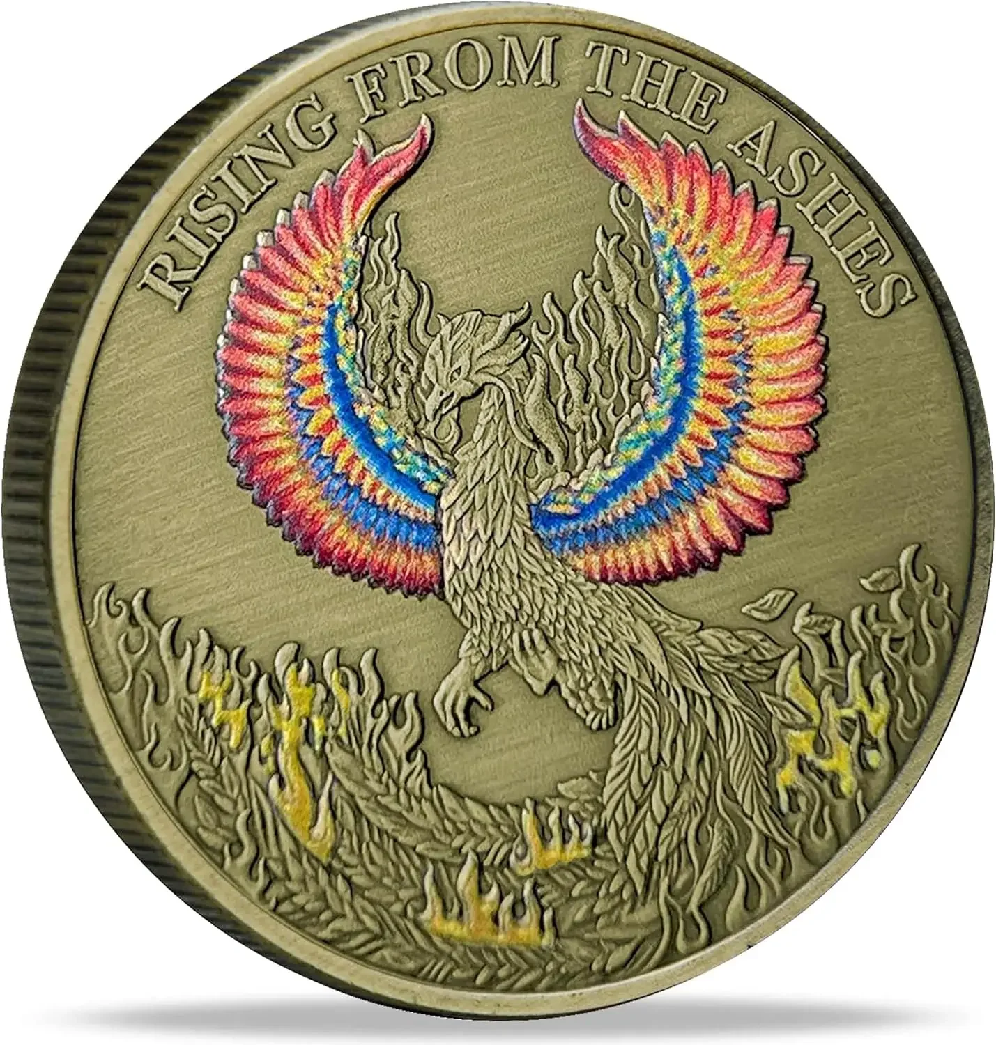 Phoenix-Rising-Lucky-Coin-Serenity-Prayer-Sobriety-Coin-Sober-Gifts-for ...