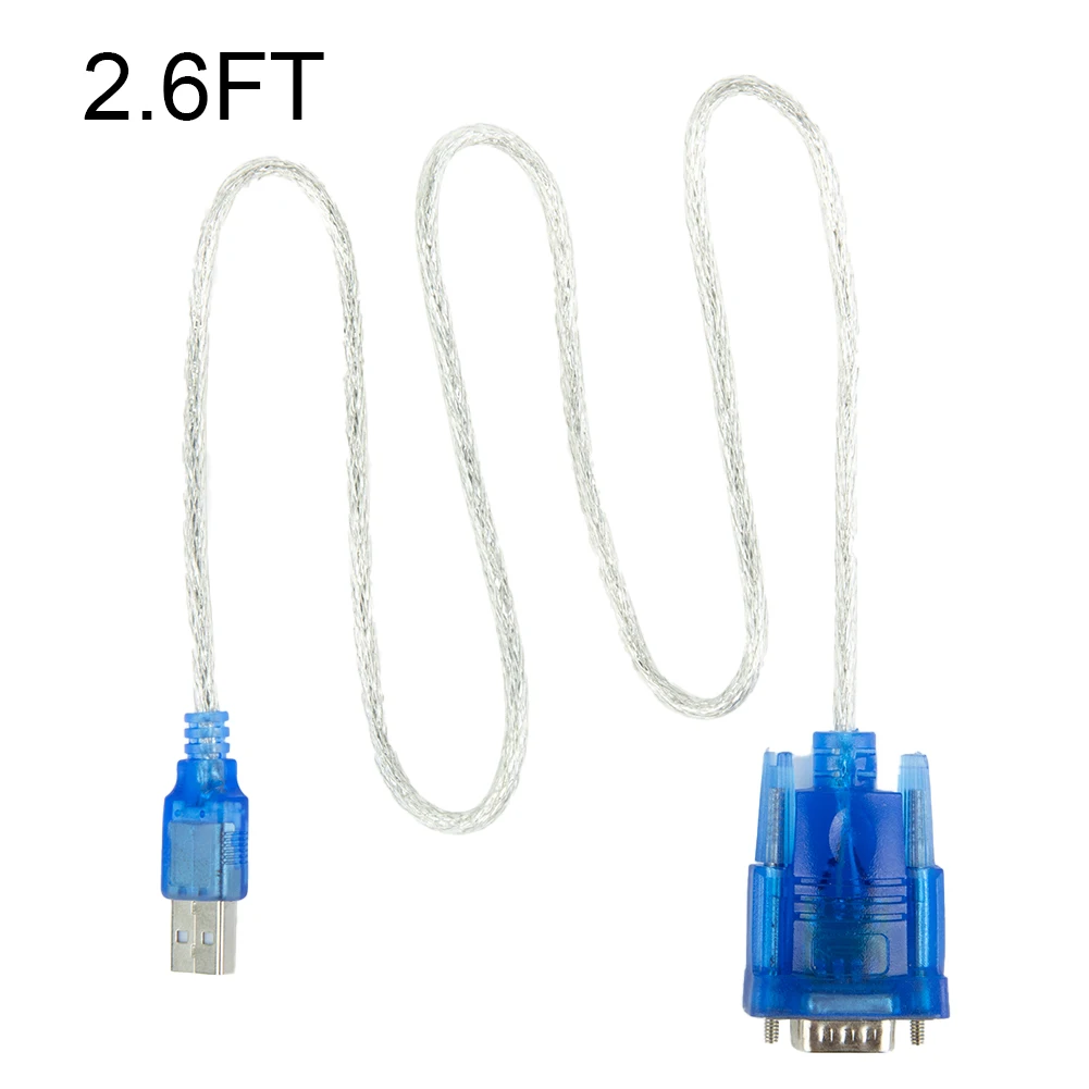 2,6 pies USB2.0 A Serial RS323 DB9 9Pin adaptador Cable PDA Cable GPS ...