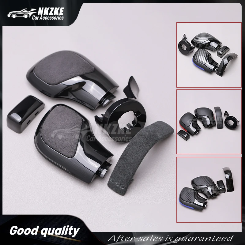 Shift-Knob-Gear-Side-Cover-Suitable-DSG-Logo-For-Volkswagen-Golf-6-7-R ...