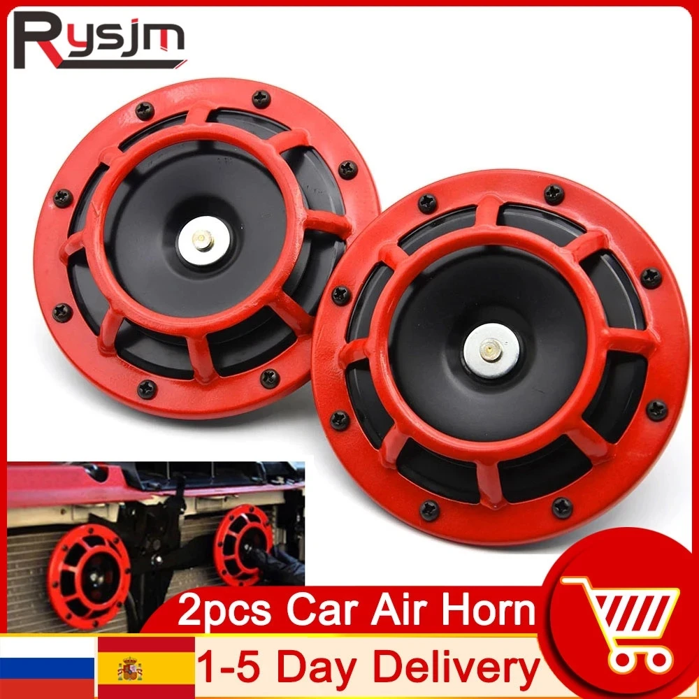 Super Loud Car Horns: The Ultimate Guide to the HD Red Hella 115DB Air ...