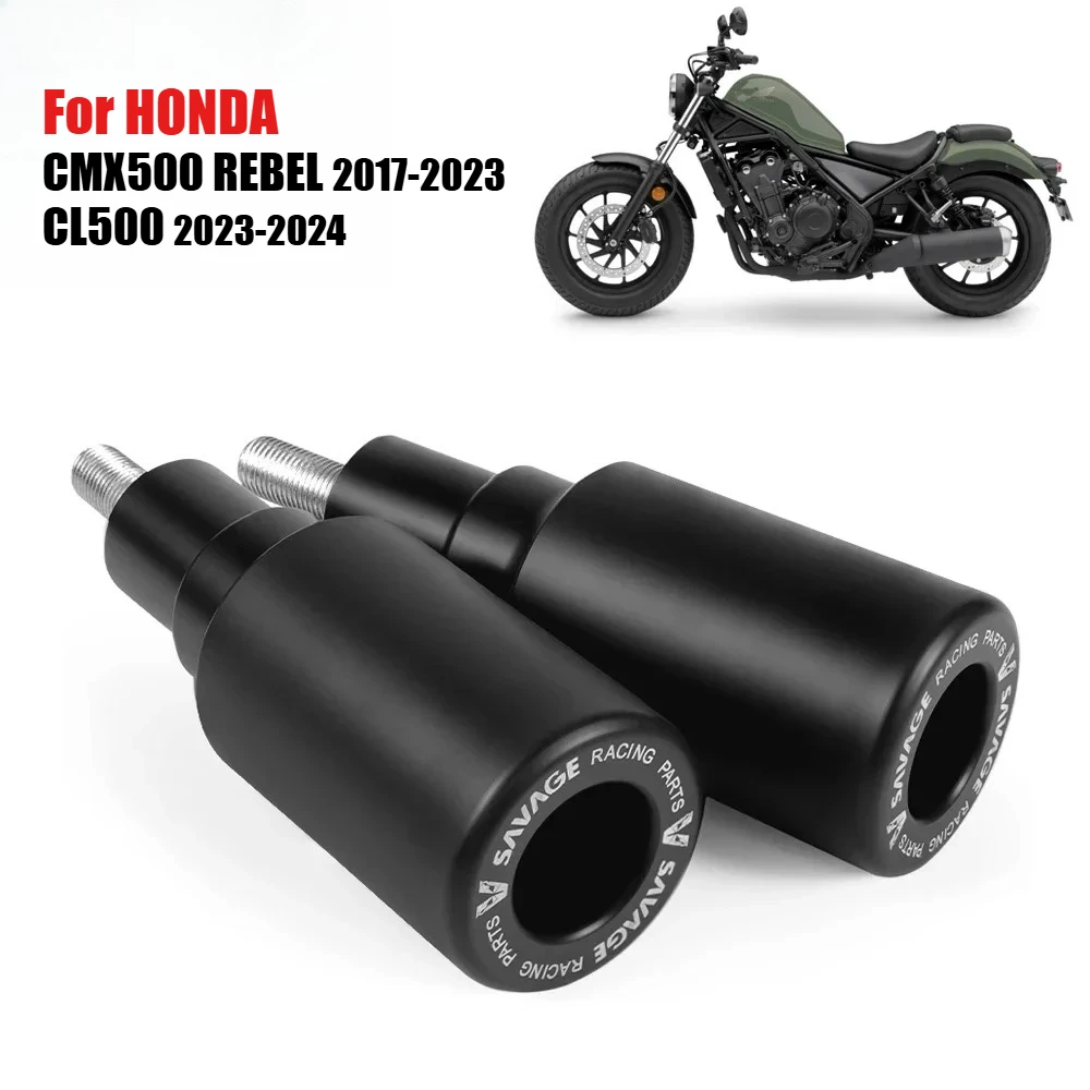 For HONDA CMX500 REBEL CMX 500 CL500 Frame Slider Crash Protector ...