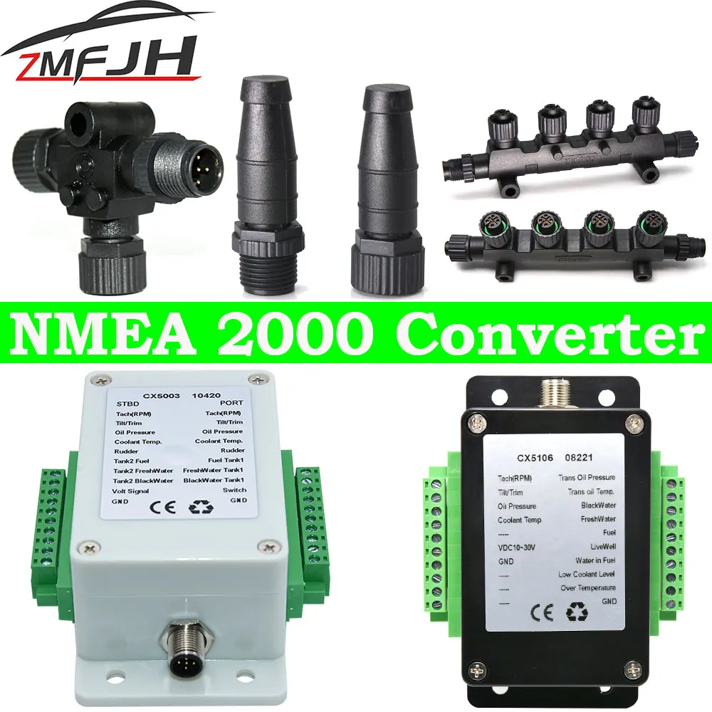 New Nmea 2000 Multifunction Converter /n2k Converter Single/dual Up To ...