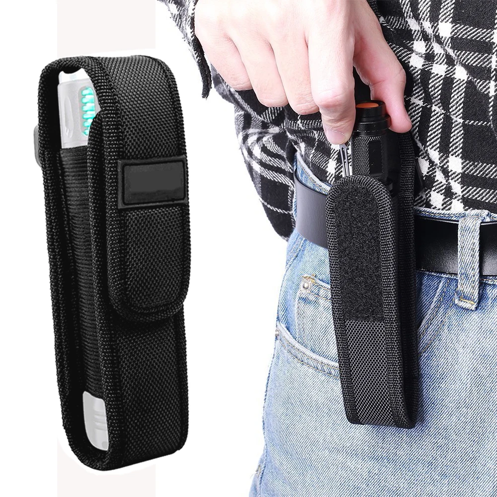Tactical Flashlight Case TZ20 Molle Belt Flashlight Cover EDC Torch ...