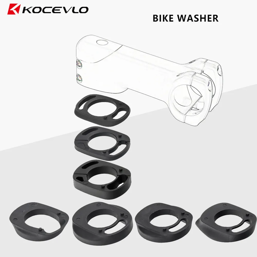 Kocevlo Bicycle Stem washer plastic gasket cable routing Road Handlebar ...