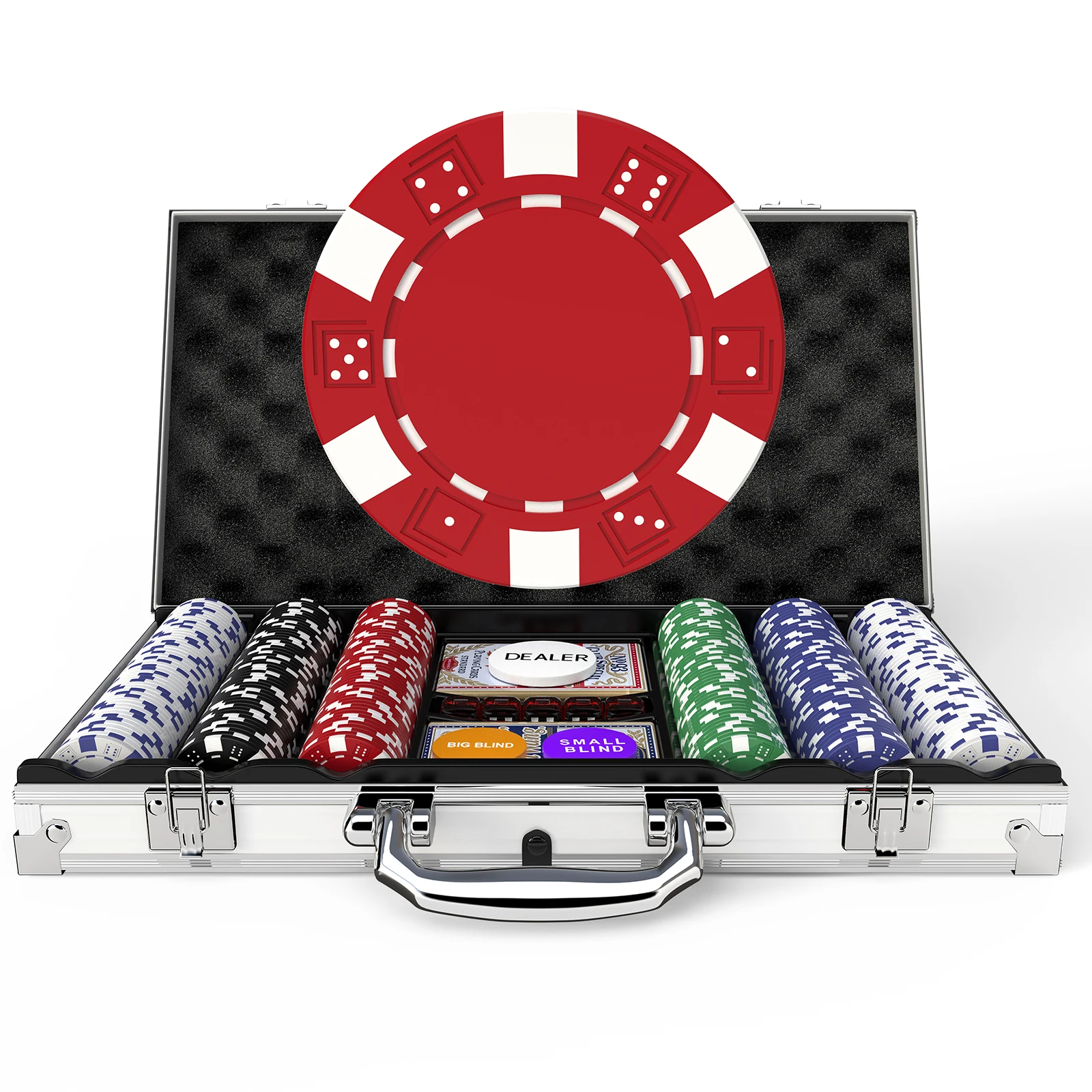 Poker-Chip-Set-Classic-300PCS-Poker-Set-with-Aluminum-Case-11-5-Gram ...
