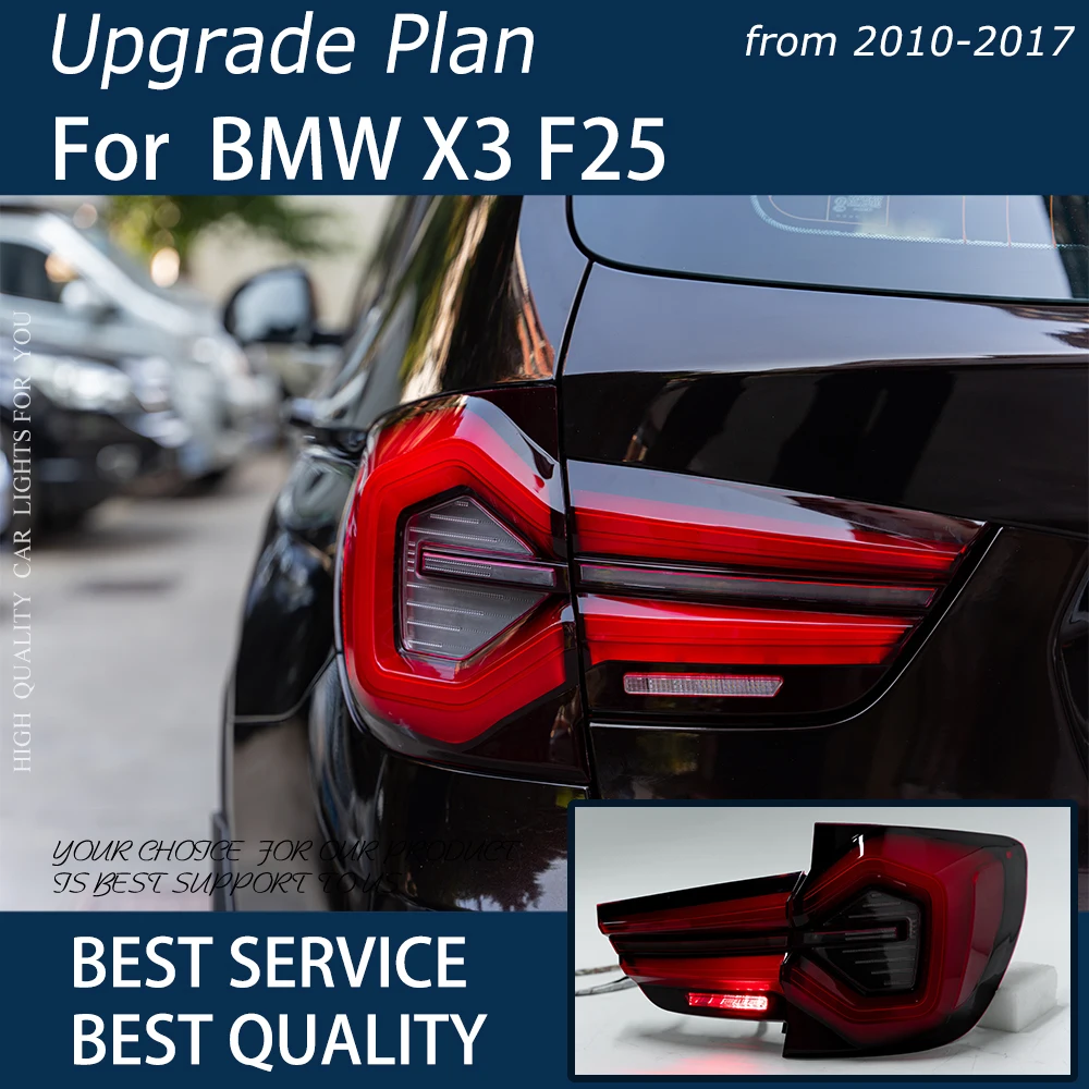 Car-Lights-For-BMW-X3-2011-2017-F25-LED-Auto-Taillight-Assembly-Upgrade ...