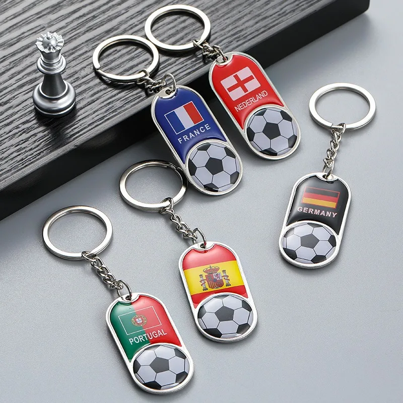 official-websit-Metal-Football-Keychain-Pendant-Paris-Games-Polishing ...