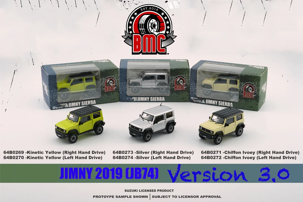 New-BM-1-64-Jimny-JB74-2019-Diecast-Alloy-Toy-Cars-By-BMCreations ...