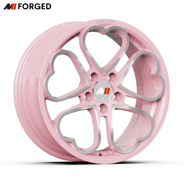 Pink Chrome Wheels