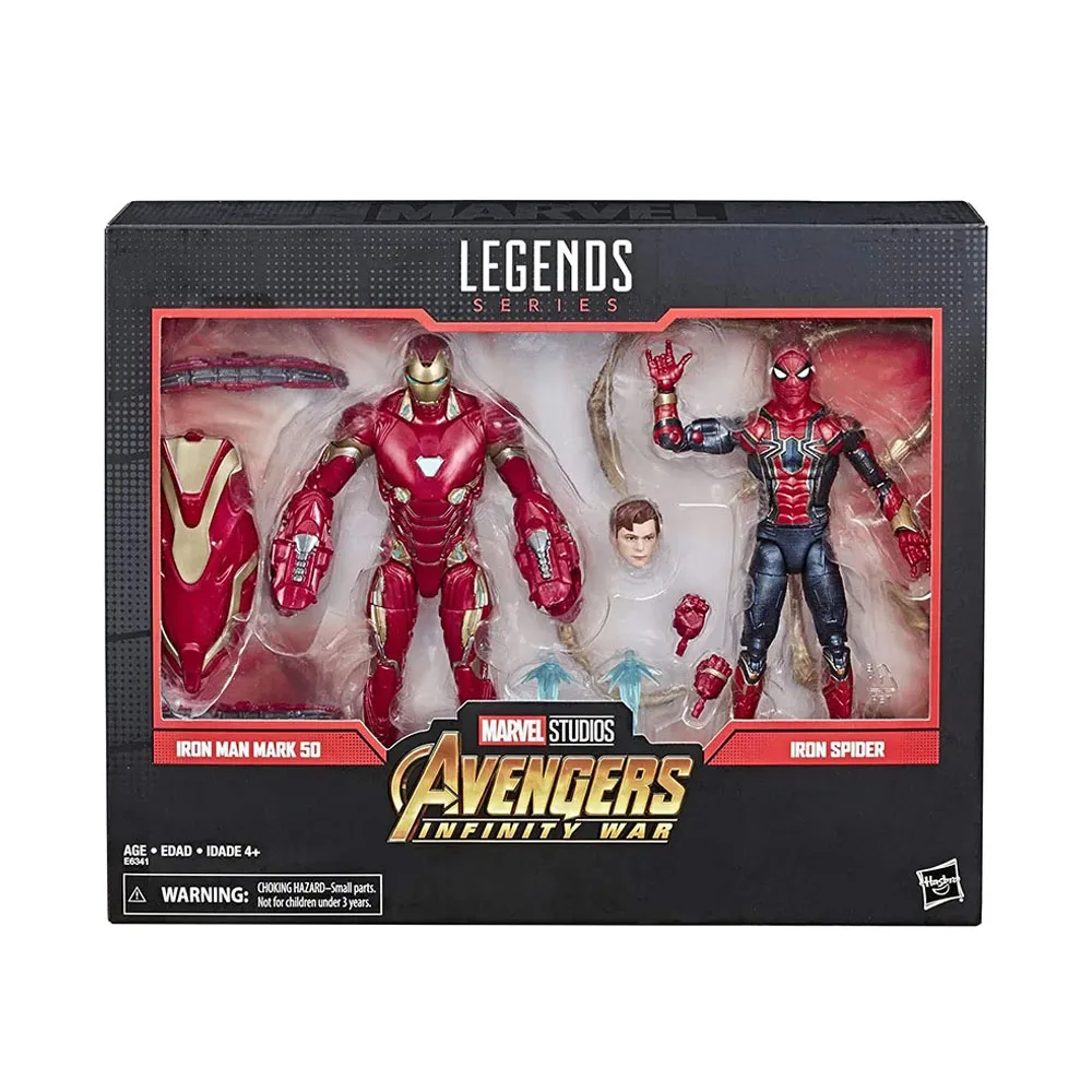 Marvel legends spider man iron man 2 pack infinity war store