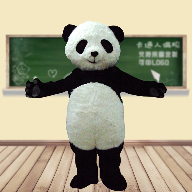 Panda Bear Head Costume